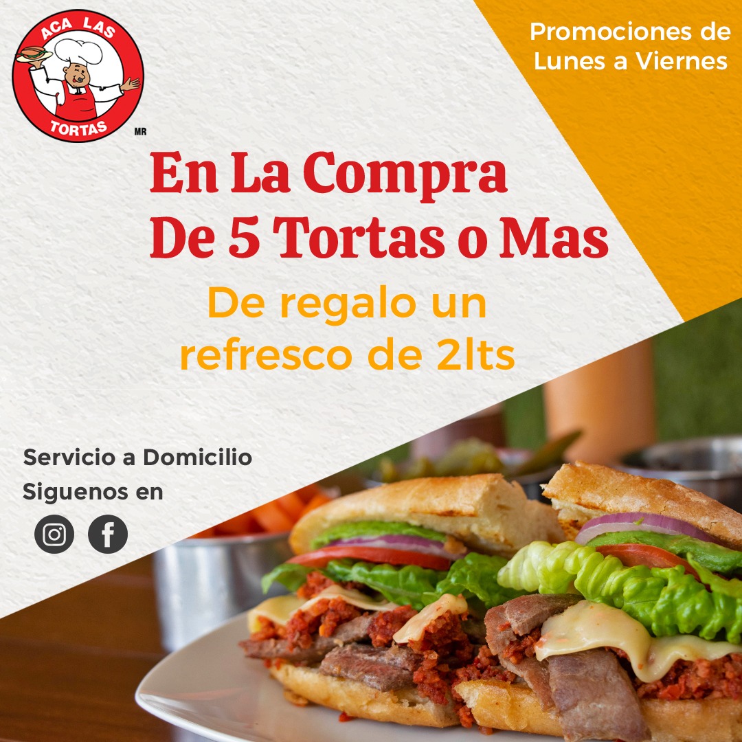 Menú | Acá Las Tortas